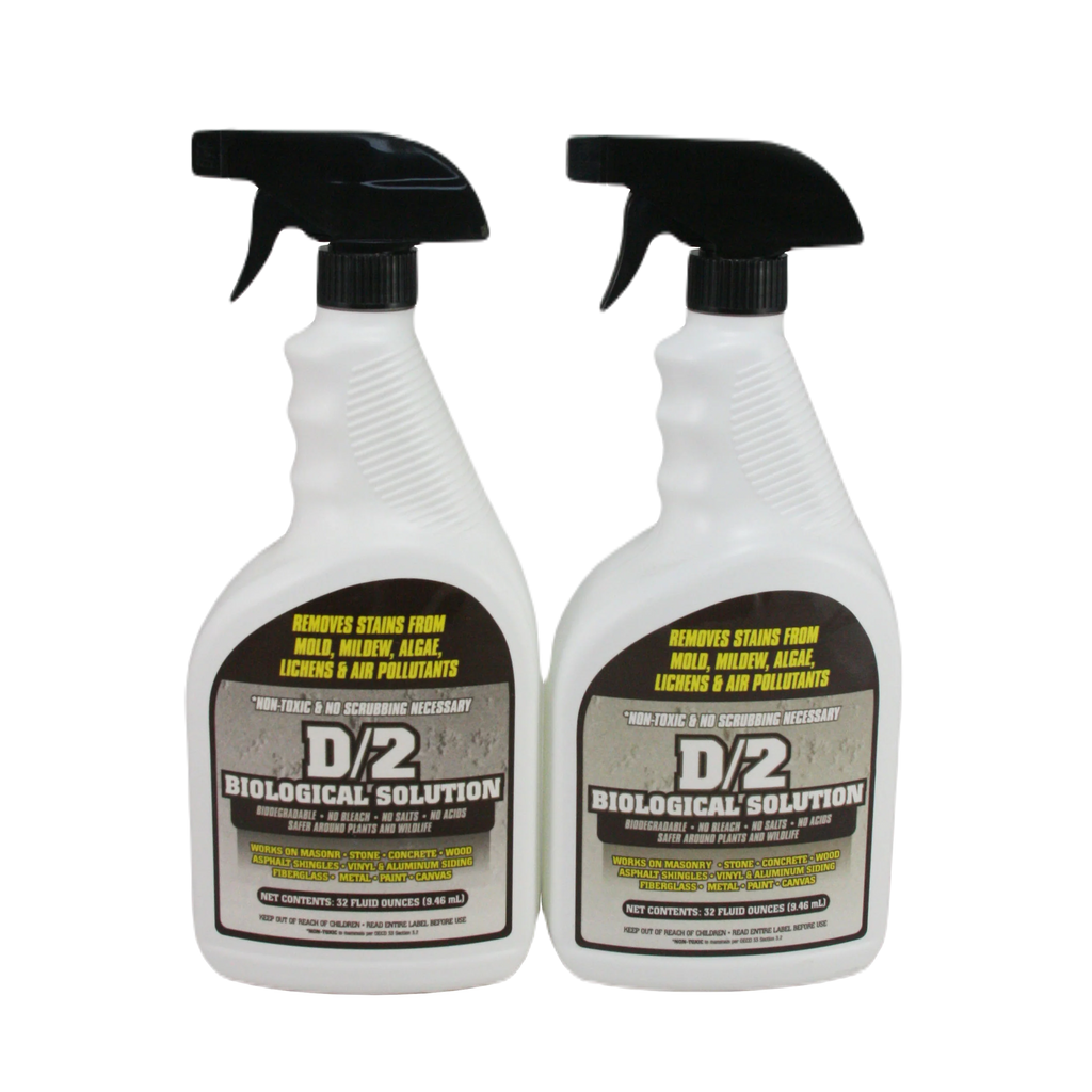 D/2 Biological Solution - 1 Quart (32oz) Spray Bottle (Twin Pack) – D/2 ...